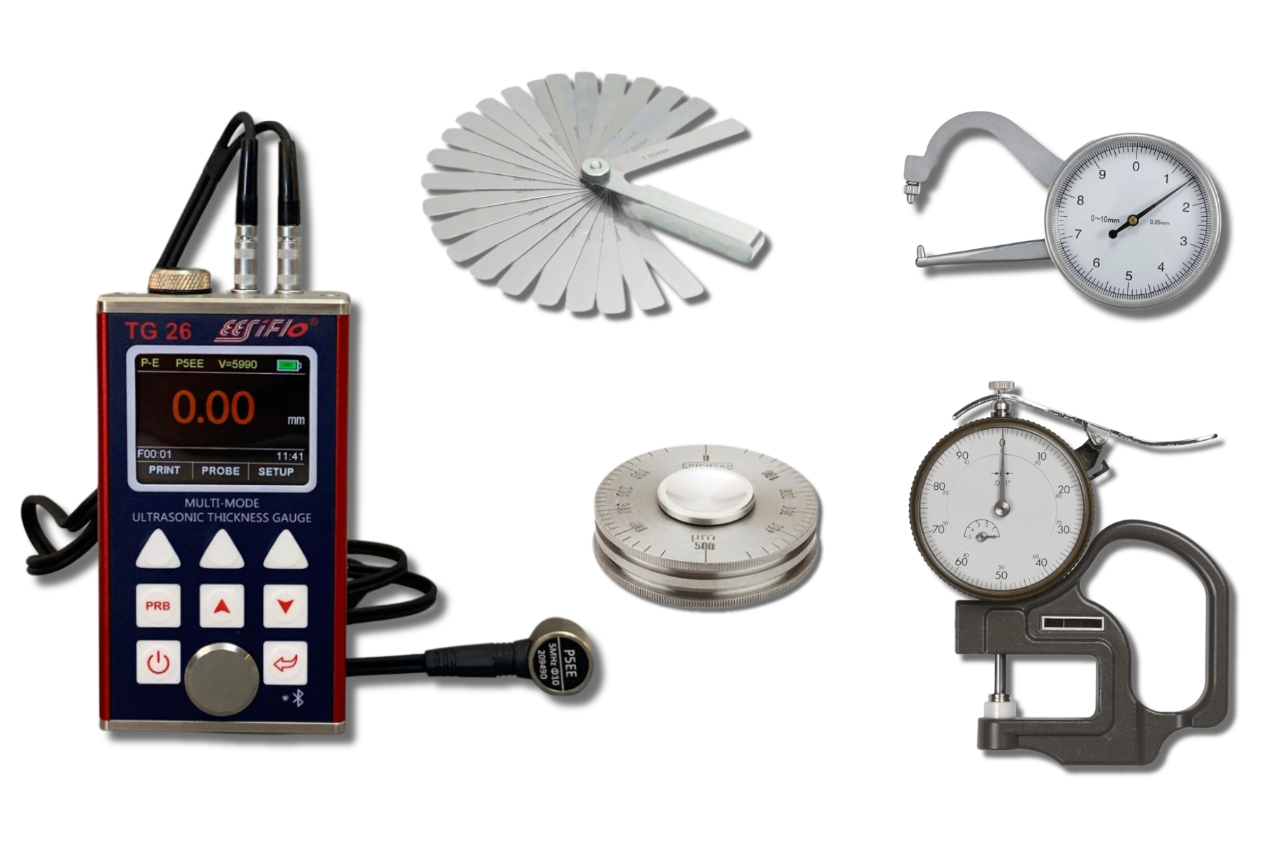 Ultrasonic Thickness Gauge - Sensors Monitors for Level, Moisture, Dust ...